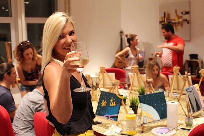Painting party at Art Bottega - Paint & Wine Studio in Rijeka - Painting Party at Art Bottega - Paint & Wine Studio in Rijeka
