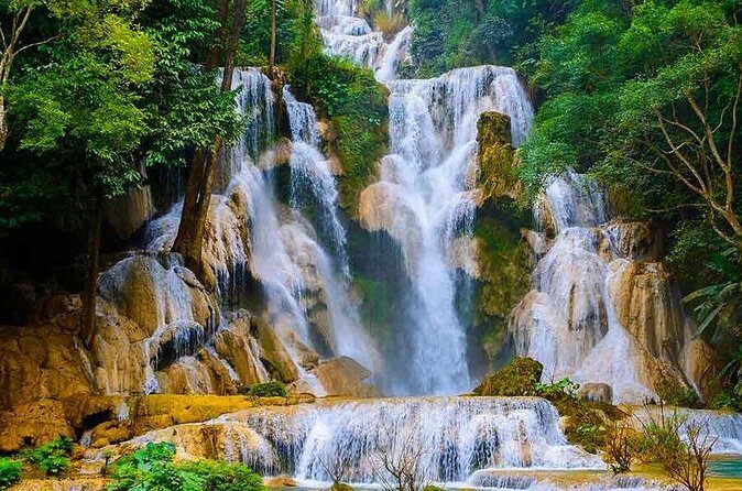 Pak Ou Caves and Kuang Si Waterfall Shared Minivan Group Trip - FAQ