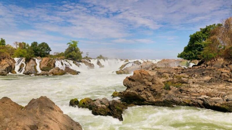 Pakse: Khone Phapheng Waterfall Day Tour with Lunch & Dinner - Key Points
