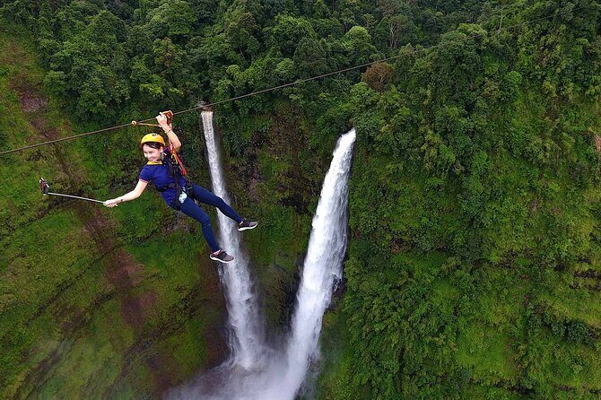 Pakse Zipline Experience in Tad Fane Waterfall - An Adventure with a View: What to Expect
