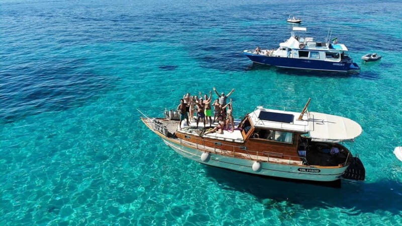 Palau or La Maddalena: wooden boat tour to the archipelago - Key Points