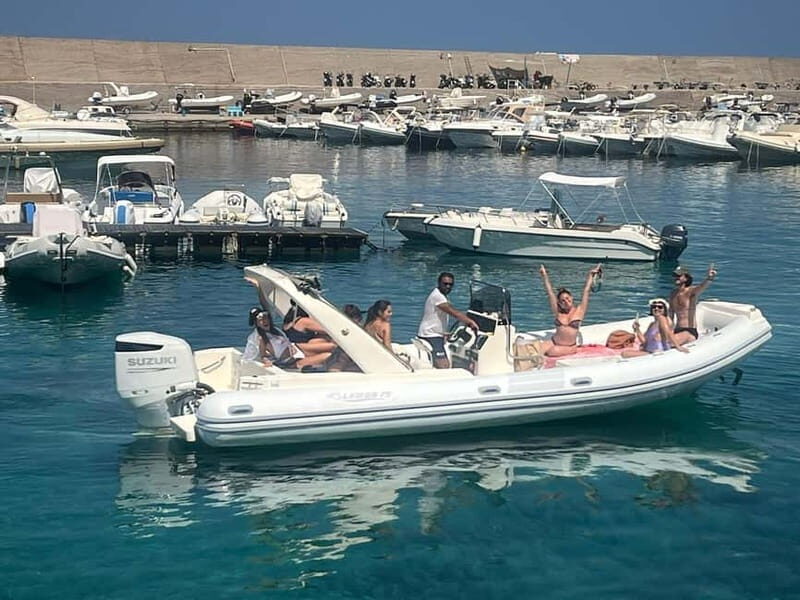 Palermo: 9-hour dinghy tour, snorkel masks, drinks and snacks - Key Points