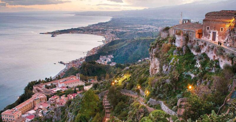 Palermo/Cefalù: Mount Etna and Taormina Day Trip - Key Points