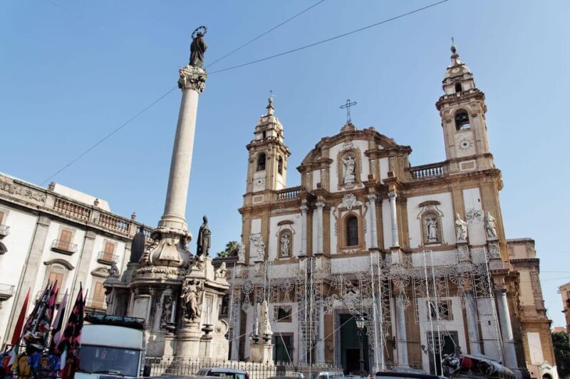 Palermo: City & Palazzo dei Normanni Guided Walking Tour - Break Time with Sicilian Delights