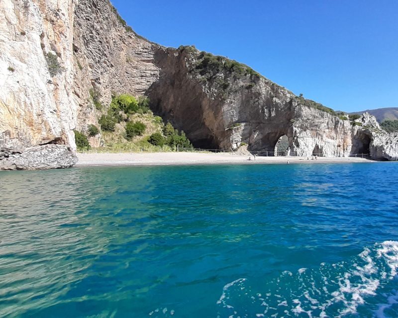 Palinuro: Boat Trip along the Coast & Blue Grotto Visit - The Caves of Palinuro