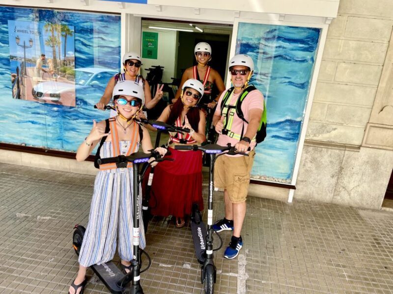 Palma: Guided 1.5 H city tour on Electric scooter - Key Points