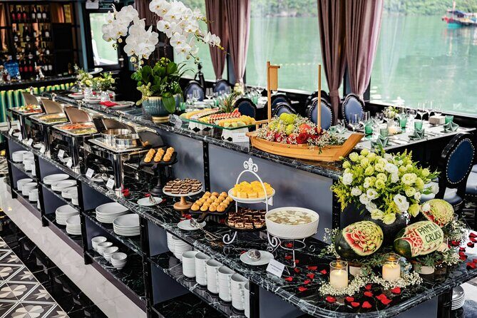 Pamela Halong 5 Star Day Cruise with Jacuzzi and Buffet Lunch - FAQs