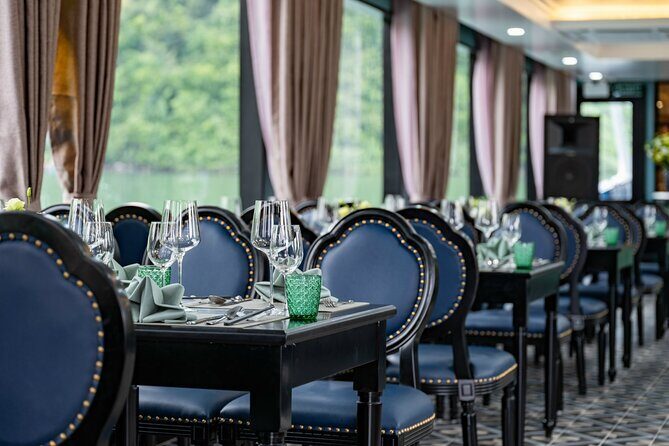 Pamela Halong Bay 5 Star Cruise with Jacuzzi Pool and Transfer - Frequently Asked Questions