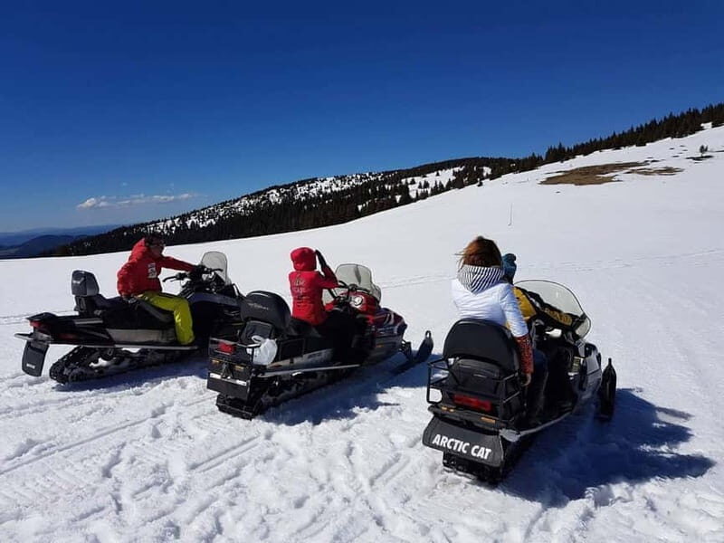 Pamporovo Perelik Peak: Superb Snowmobile Safari - The Experience & Atmosphere