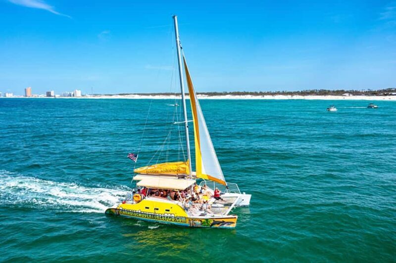 Panama City Beach: Shell Island Catamaran Snorkeling Tour - Key Points