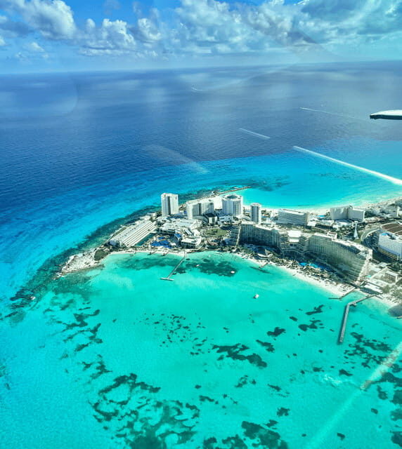 Panoramic flight to Cancun Hotel Zone and Isla Mujeres - Discover the Beauty of Cancun from Above: A Review of the Panoramic Flight to Cancun Hotel Zone and Isla Mujeres