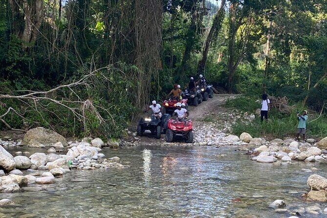 Panoramic Ocho Rios Heritage ATV and River Swim - The Value for the Cost