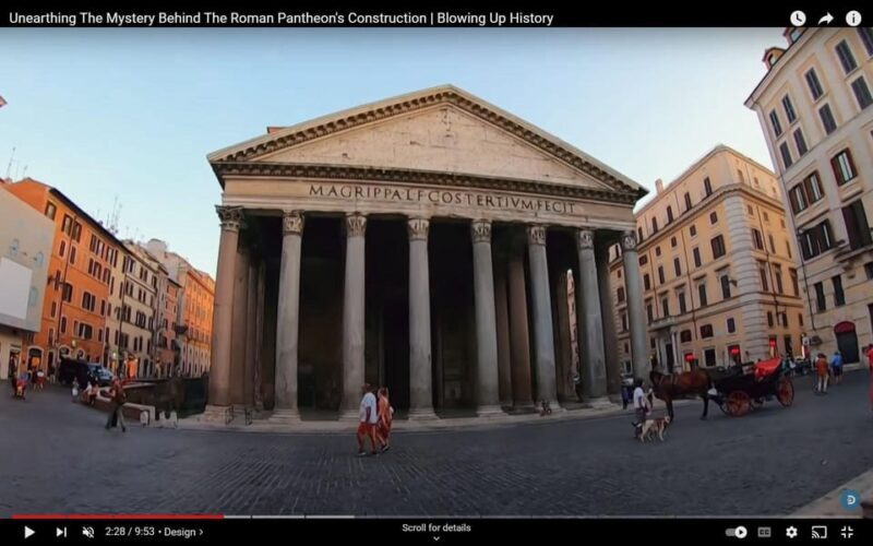 Pantheon Guided Tour - Key Points