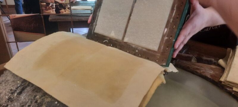 Paper Museum: a day with the master paper makers - Key Points