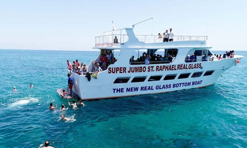 Paphos: Glass Bottom Boat Trip with Swimming or Snorkeling - What to Expect on This Glass Bottom Boat Trip