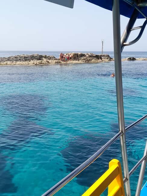 Paphos: The Yellow Glass-Bottom Boat Cruise Swim & Snorkel - Embracing the Blue Lagoon