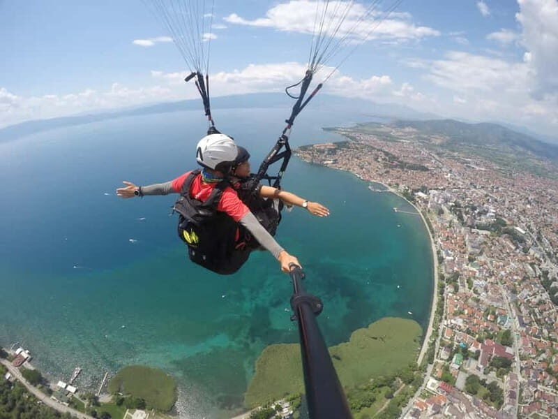 Paragliding above Lake Ohrid - Paragliding above Lake Ohrid: A Thrilling Perspective on North Macedonias Jewel