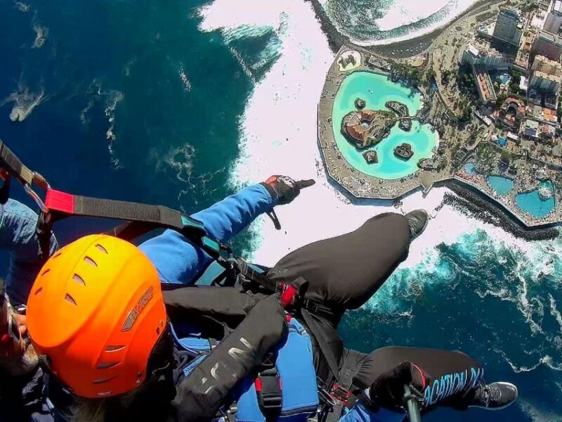Paragliding in Puerto de la Cruz: start from 2200m high - Key Points