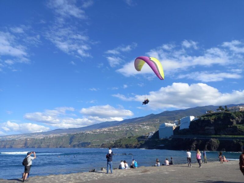 Paragliding in Puerto de la Cruz: start from 2200m high - An In-Depth Look at the Tenerife Paragliding Experience