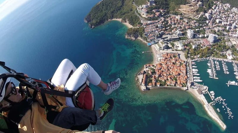 Paragliding Montenegro: Air Excursion Over Budva Old Town - Key Points