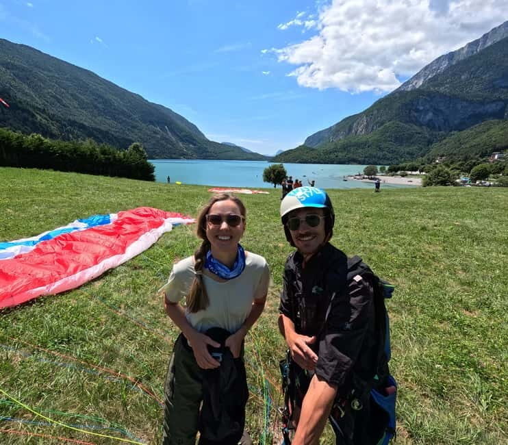 Paragliding on Lake Molveno - Key Points