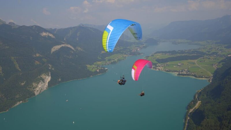 Paragliding Tandemflight in Salzkammergut / Wolfgangsee - The View from Above: What Youll See