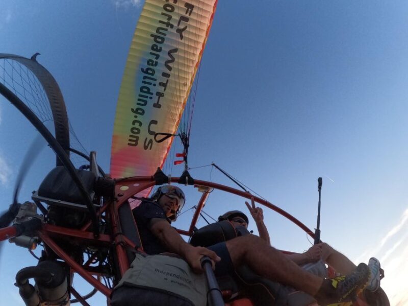 Paramotor Flight over Corfu's West Coast - A Closer Look at the Experience