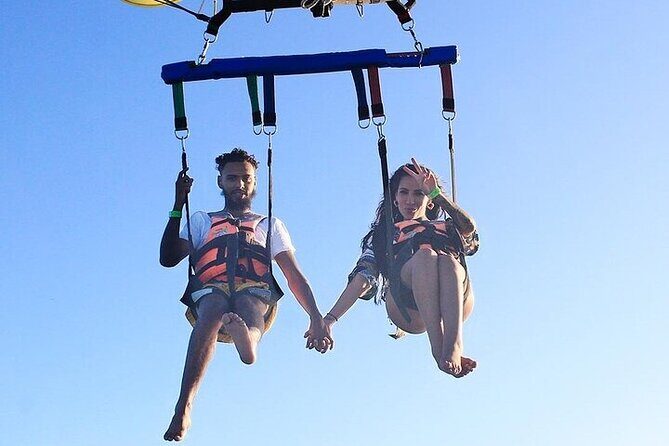 Parasailing Flight Experience with Transportation from Cancun - The Sum Up
