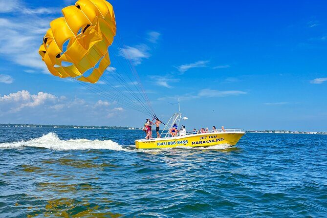Parasailing Over Historic Charleston Harbor - The Sum Up