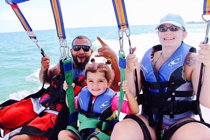 Parasailing over the Historic Key West Seaport - Photo Packages and Personal Memories
