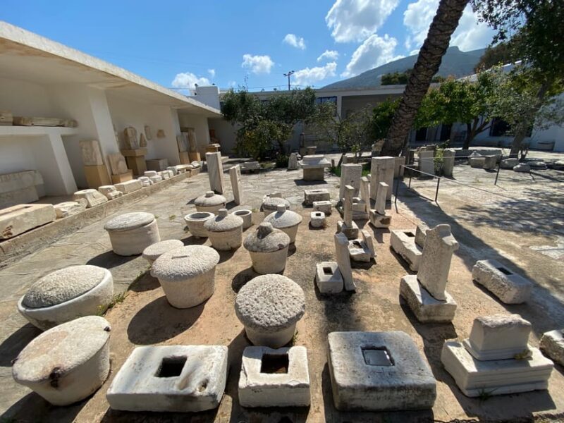 Parikia: Private Hercules Treasure Hunt & Tour w/ Food Stops - Summary