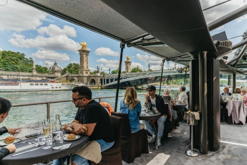 Paris: 2-Hour River Seine Lunch Cruise with 3-course-menu - The Cost and Value