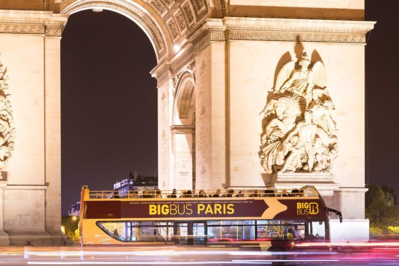 Paris: Arc de Triomphe Ticket & Big Bus Hop-on Hop-off Tour - Is This Tour Right for You?