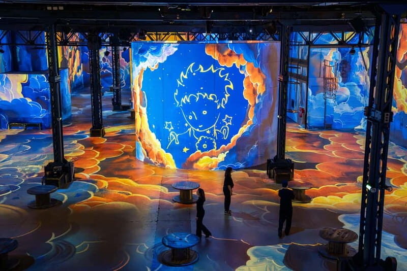 Paris: Atelier des Lumières Entry ticket for The Little Prince - What to Expect at the Atelier des Lumières’ Little Prince Experience