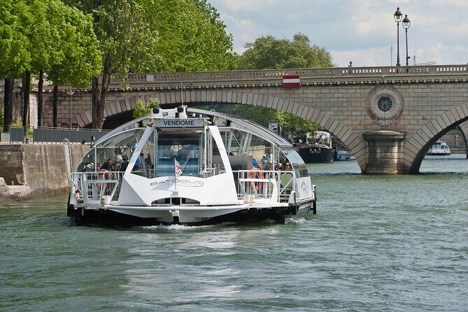 Paris: Batobus Hop-On Hop-Off Cruise & Landmarks Audio Tour - Overview of the Experience