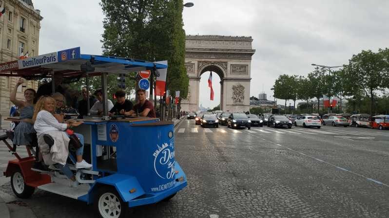 Paris: Beer Bike Bar With Drinks Included - An Adventure Through Paris on a Pedal-Powered Bar