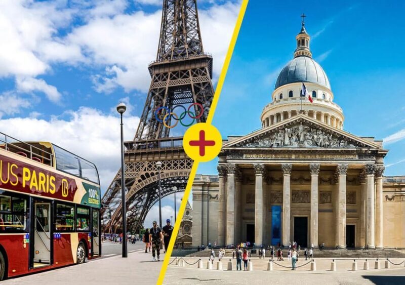 Paris: Big Bus Hop-on Hop-off Tour and Pantheon entrance - The Basics of the Tour: Transportation and Access