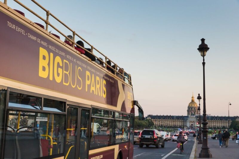 Paris: Big Bus Hop-on Hop-off Tour and Seine River Cruise - The Practical Details