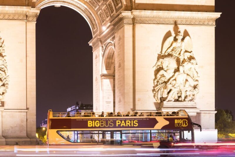 Paris: Big Bus Hop-on Hop-off Tour & Panoramic Night Tour - A Practical Introduction to the Tour