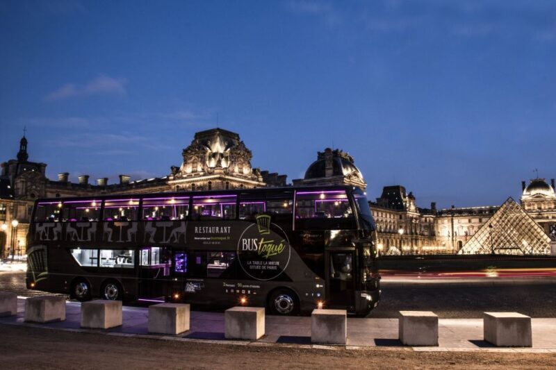 Paris: Bus Toqué Tour with 5-Course Dinner and Champagne - An In-Depth Look at the Paris Bus Toqué Experience