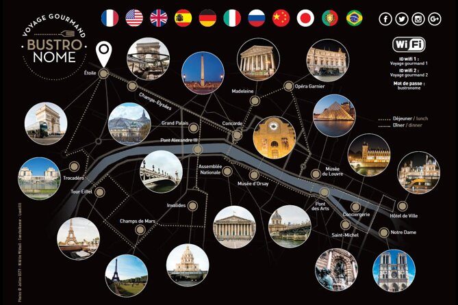 Paris Bustronome Gourmet Sightseeing Dinner on a Panoramic Bus - Group Size & Seating