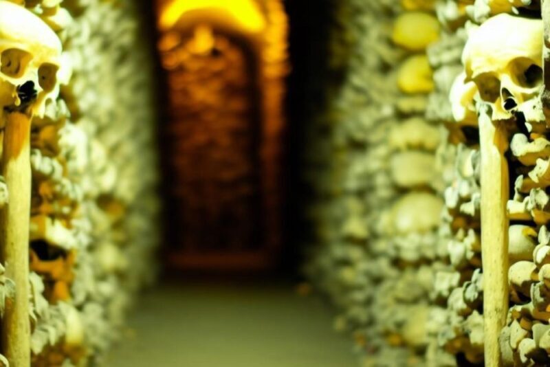Paris: Catacombs, Audio Guide, and River Cruise Option - Navigating the architecture of the tunnels
