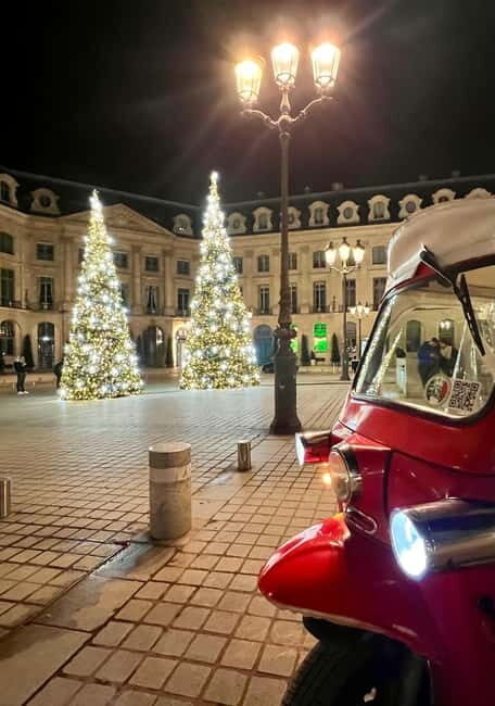 Paris: Christmas Lights Tuk Tuk Tour - Key Points