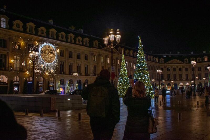 Paris Christmas Lights Walking Tour with Local Guide - Key Points