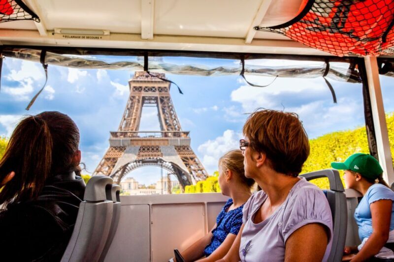 Paris: City and River Seine Tour on an Amphibious Bus - Authentic Feedback from Past Travelers