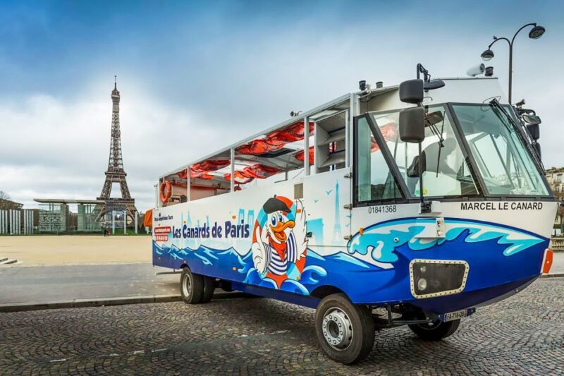 Paris: City and River Seine Tour on an Amphibious Bus - FAQ