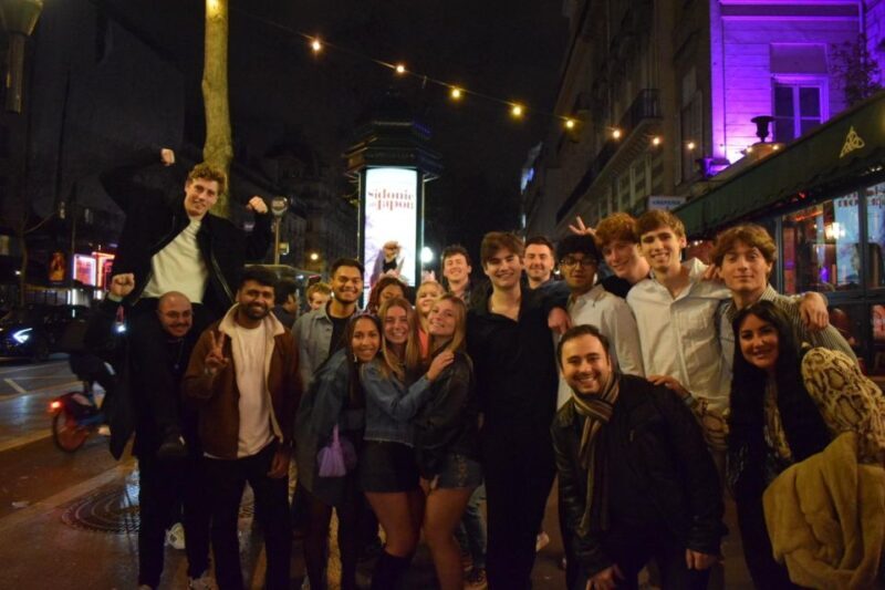 Paris: City Center Guided Pub Crawl with Shots & Club Entry - The itinerary: what to expect at each stop
