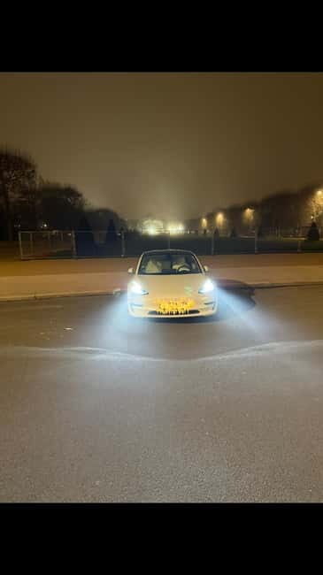 Paris: City Highlights Night Tour in a Tesla - Key Points