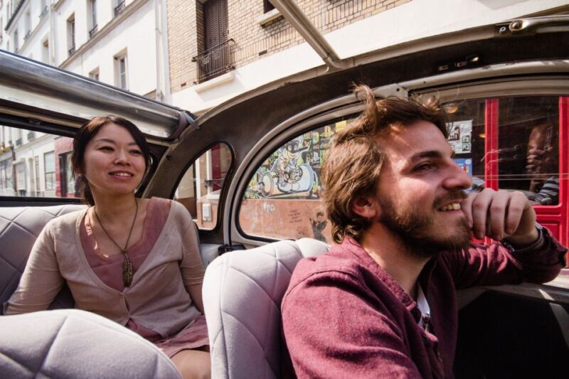 Paris: Classic Sites Tour by Vintage Citroen 2CV - A Quirky, Charming Way to Explore Paris
