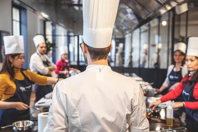 Paris Cooking Class with Ferrandi chef at Galeries Lafayette - Key Points
